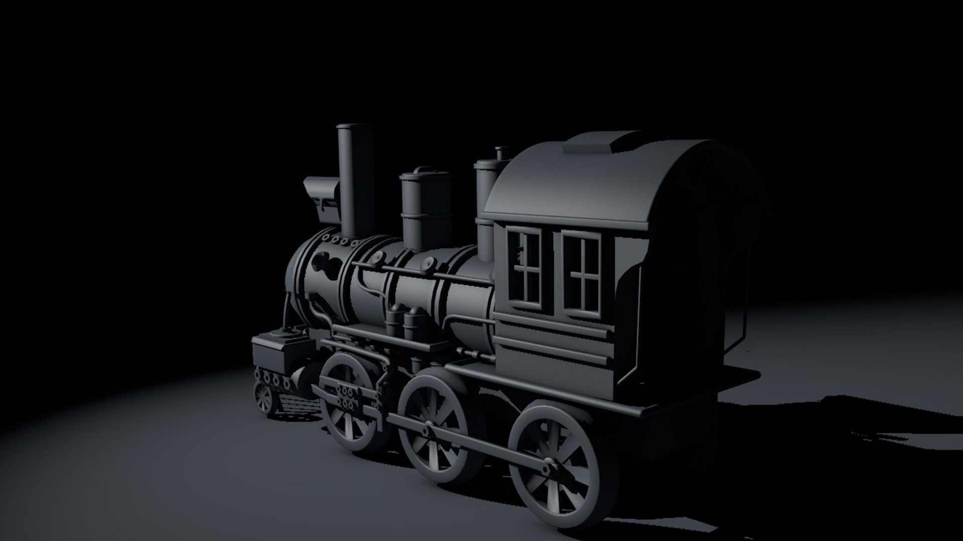 Maya Trains Engines