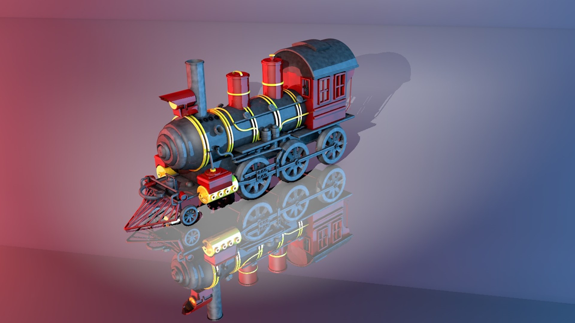 Maya Trains Engines