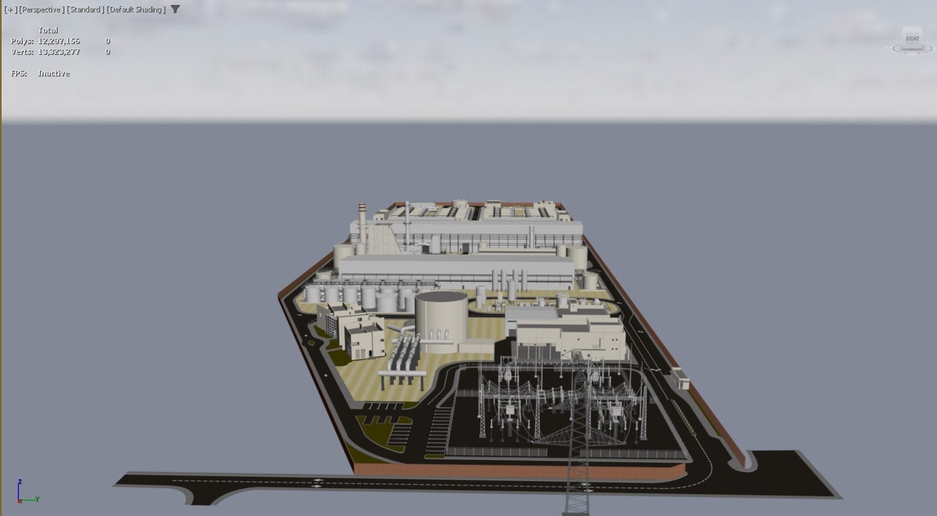 3D Huge Manufacturing Water Desalination Plant 3D Model - TurboSquid 2151851