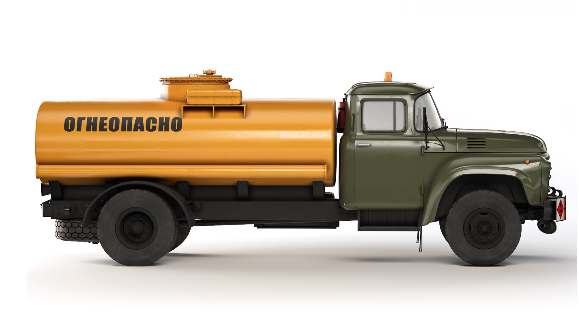 ZIL 130 TSV-6 1967 3D - TurboSquid 2005076