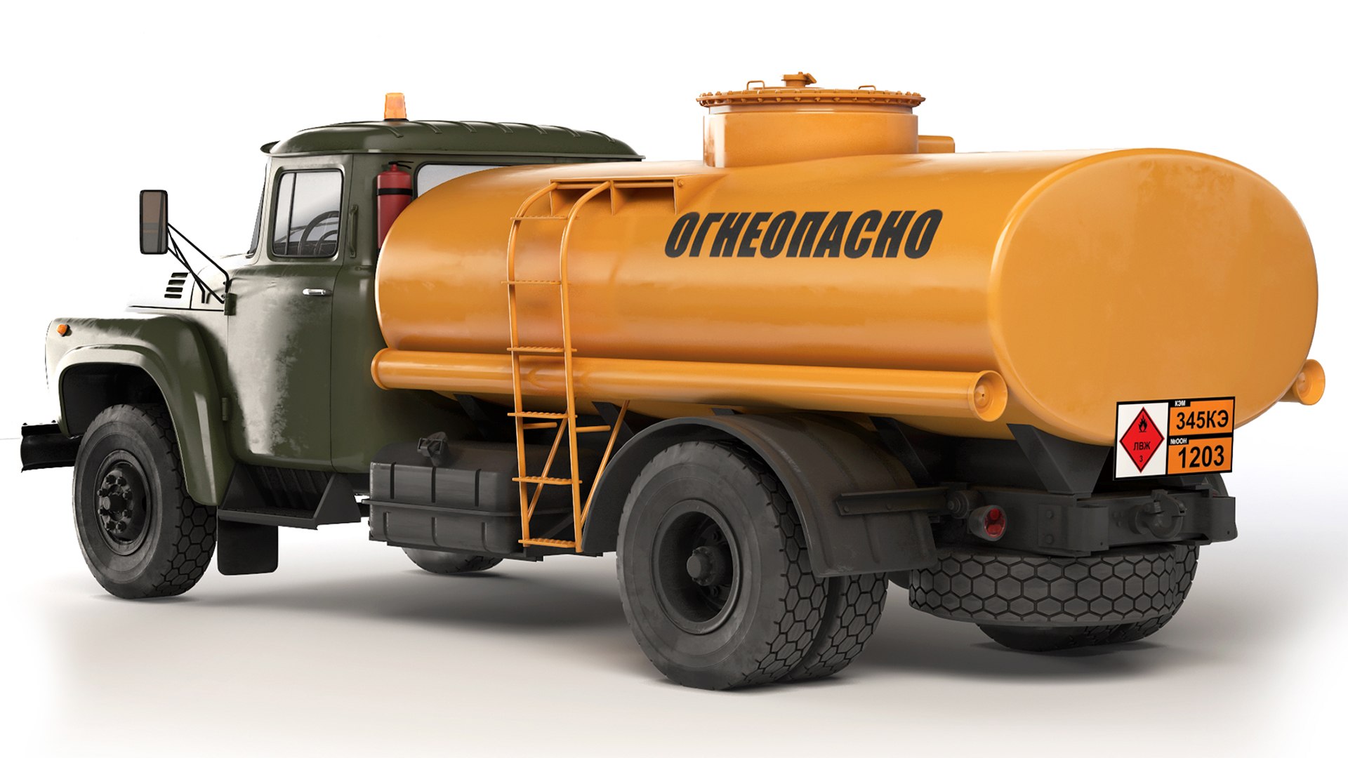 ZIL 130 TSV-6 1967 3D - TurboSquid 2005076