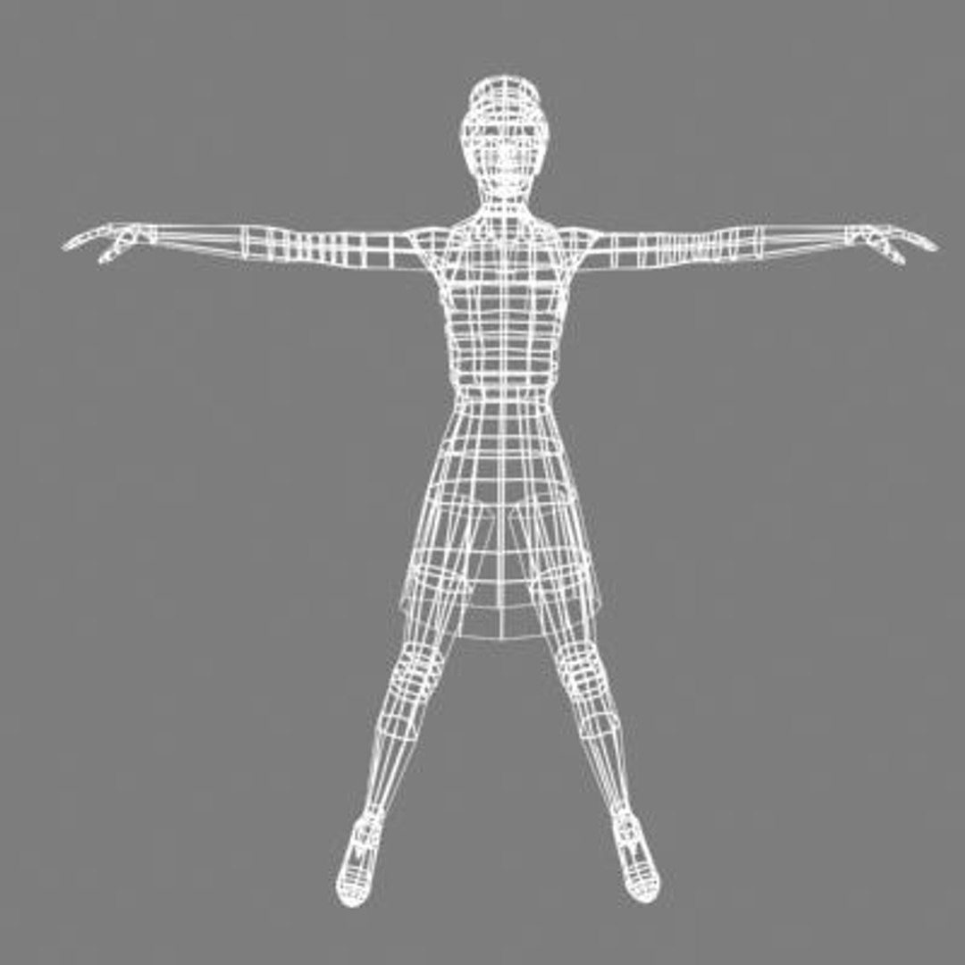 Human Woman Female 3d Model