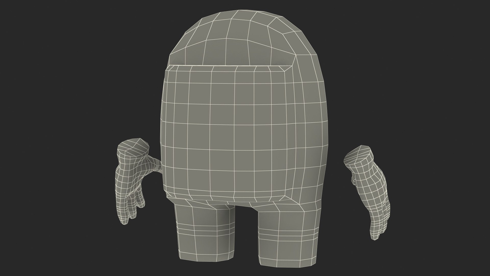 Among Us Character Green Rigged For Modo Model - TurboSquid 2007345