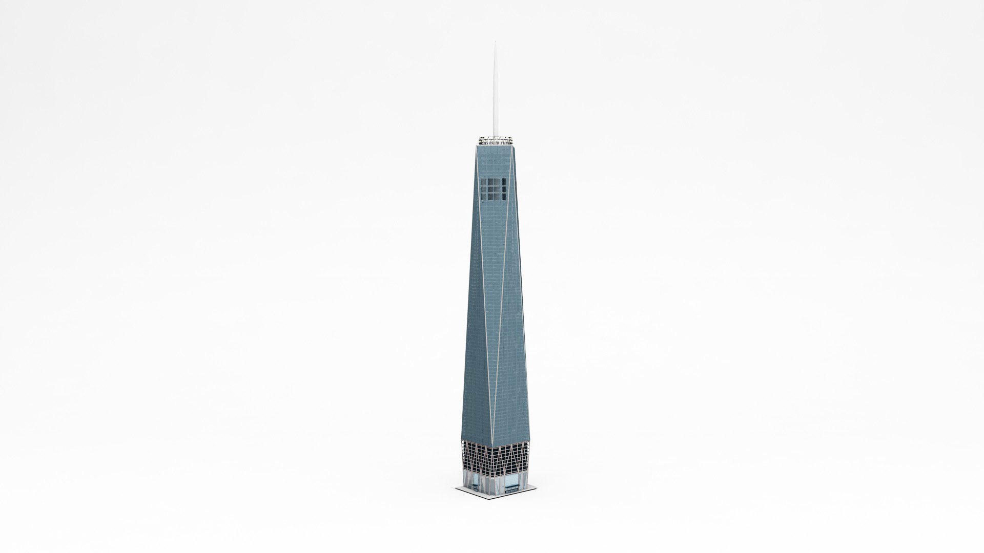 3D World Trade Center One Model - TurboSquid 2105323