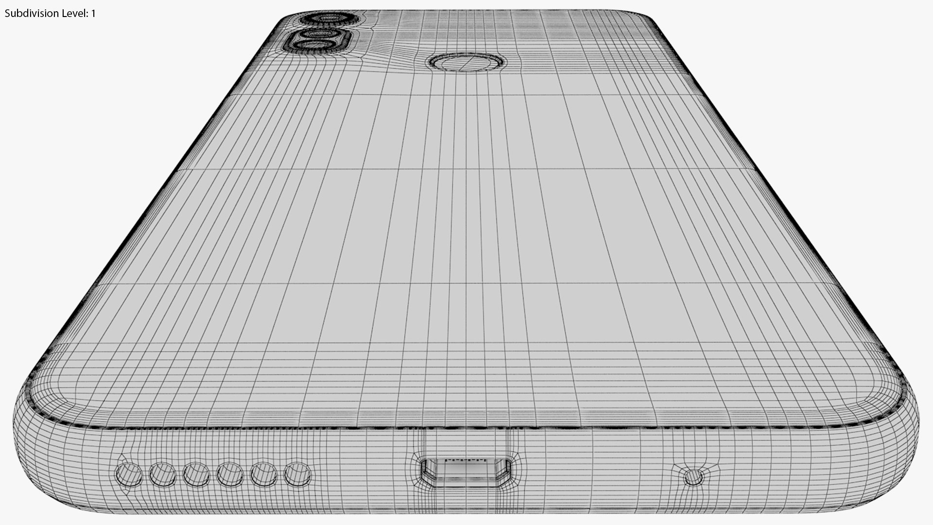 3D Realistic Motorola Moto E Model - TurboSquid 1606924