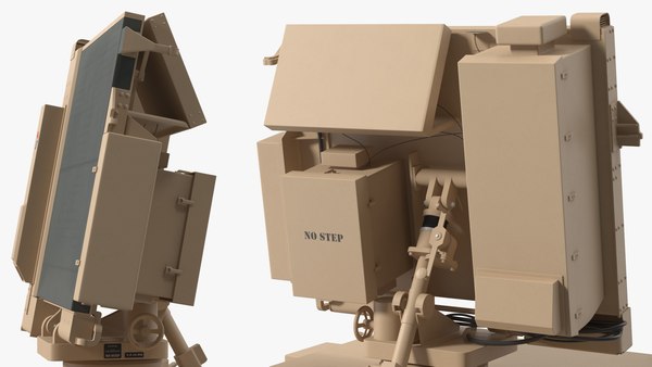 MPQ-64 Sentinel Radar Sand Color Rigged 3D 모델 - TurboSquid 1930118
