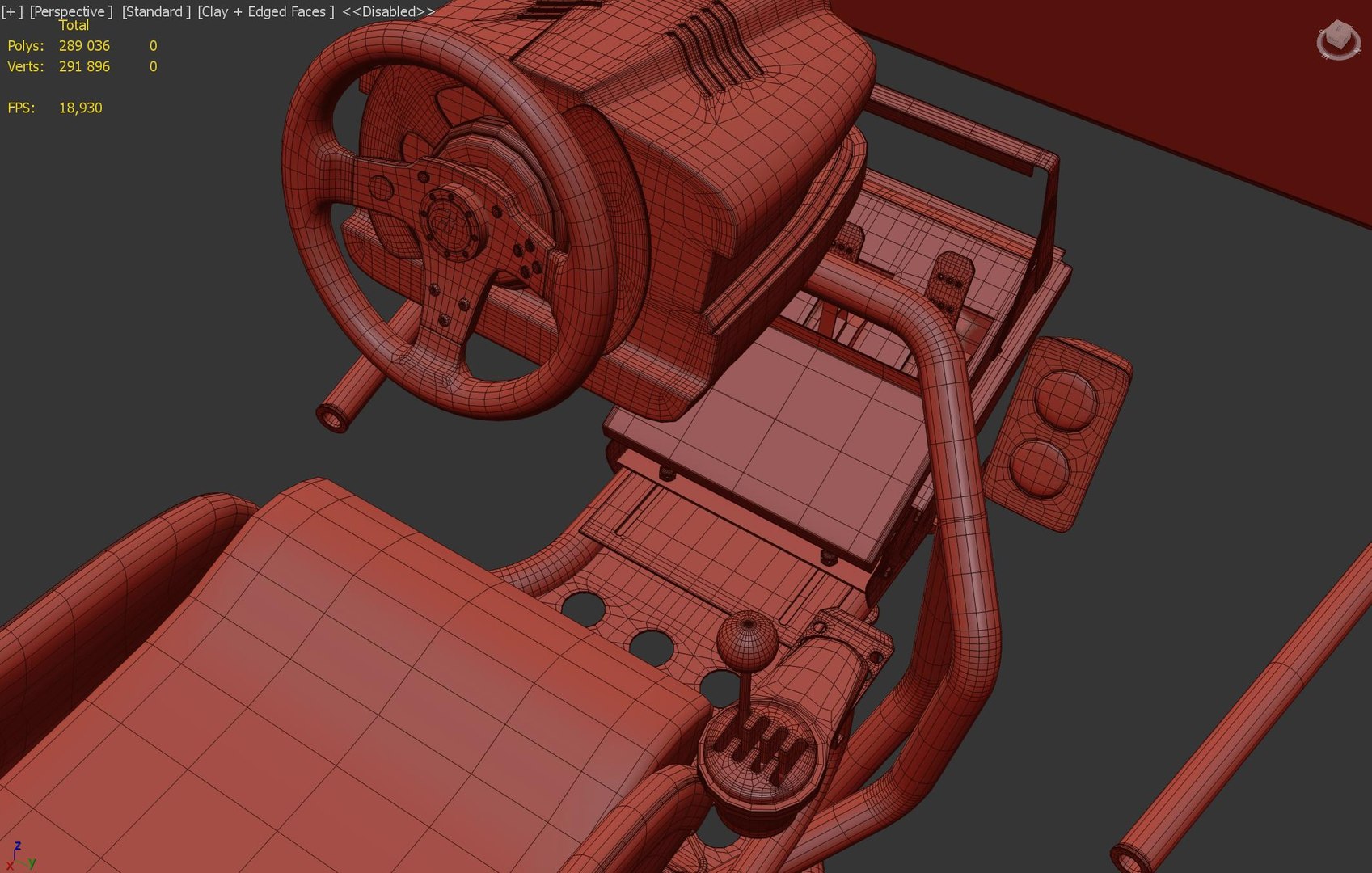 Racing Simulator 3D Model - TurboSquid 1552187