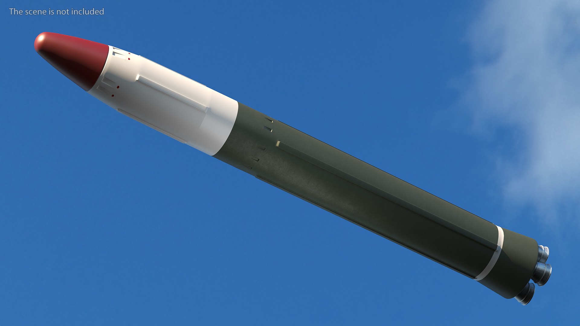 Intercontinental Ballistic Missile 3D - TurboSquid 1936683