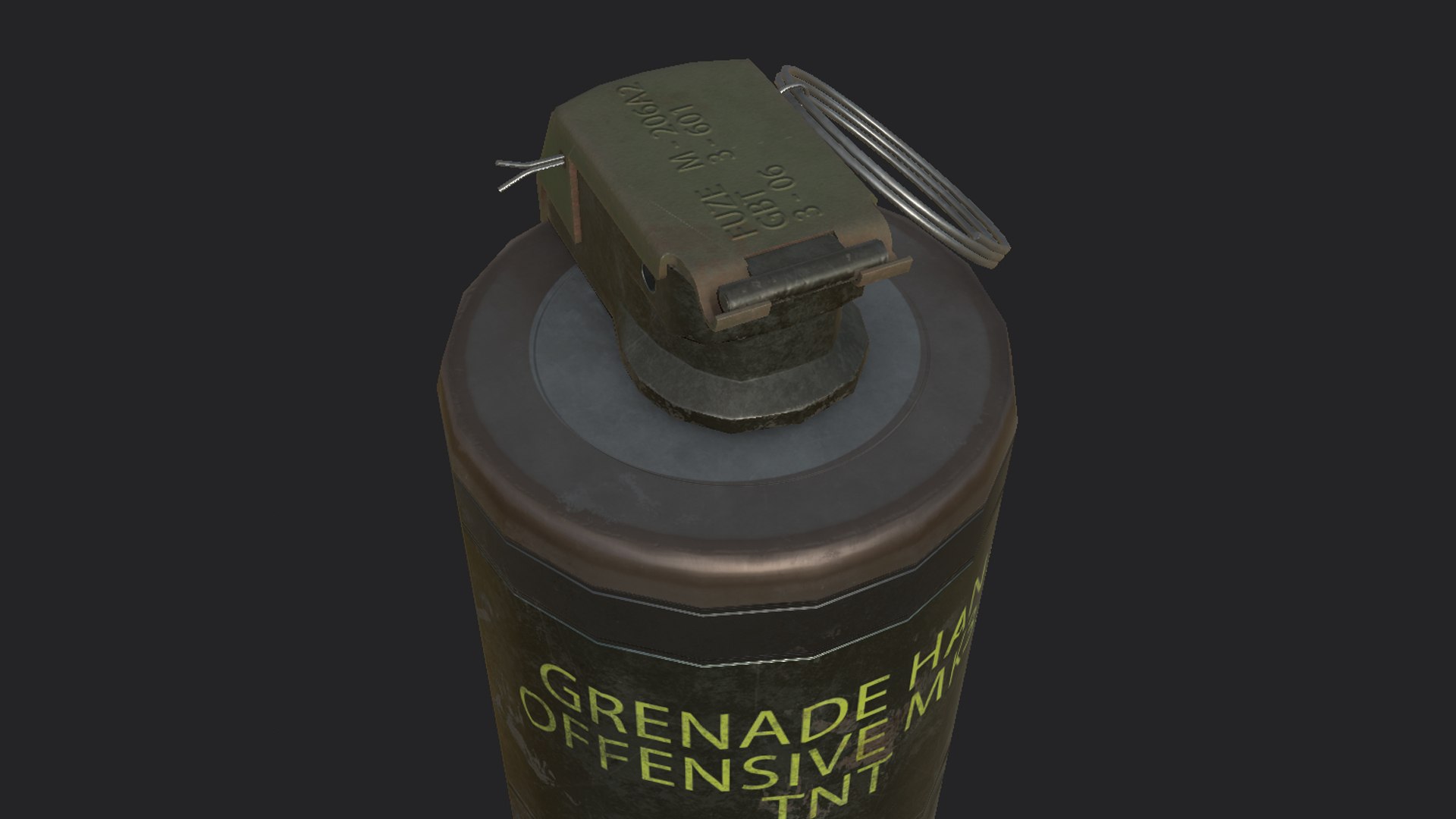 3D Frag Grenade MK3A2 - TurboSquid 2068486