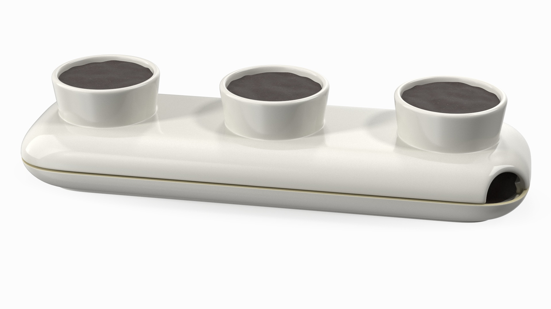 3D Stoneware Trio Pot Sagaform White Model - TurboSquid 2216618