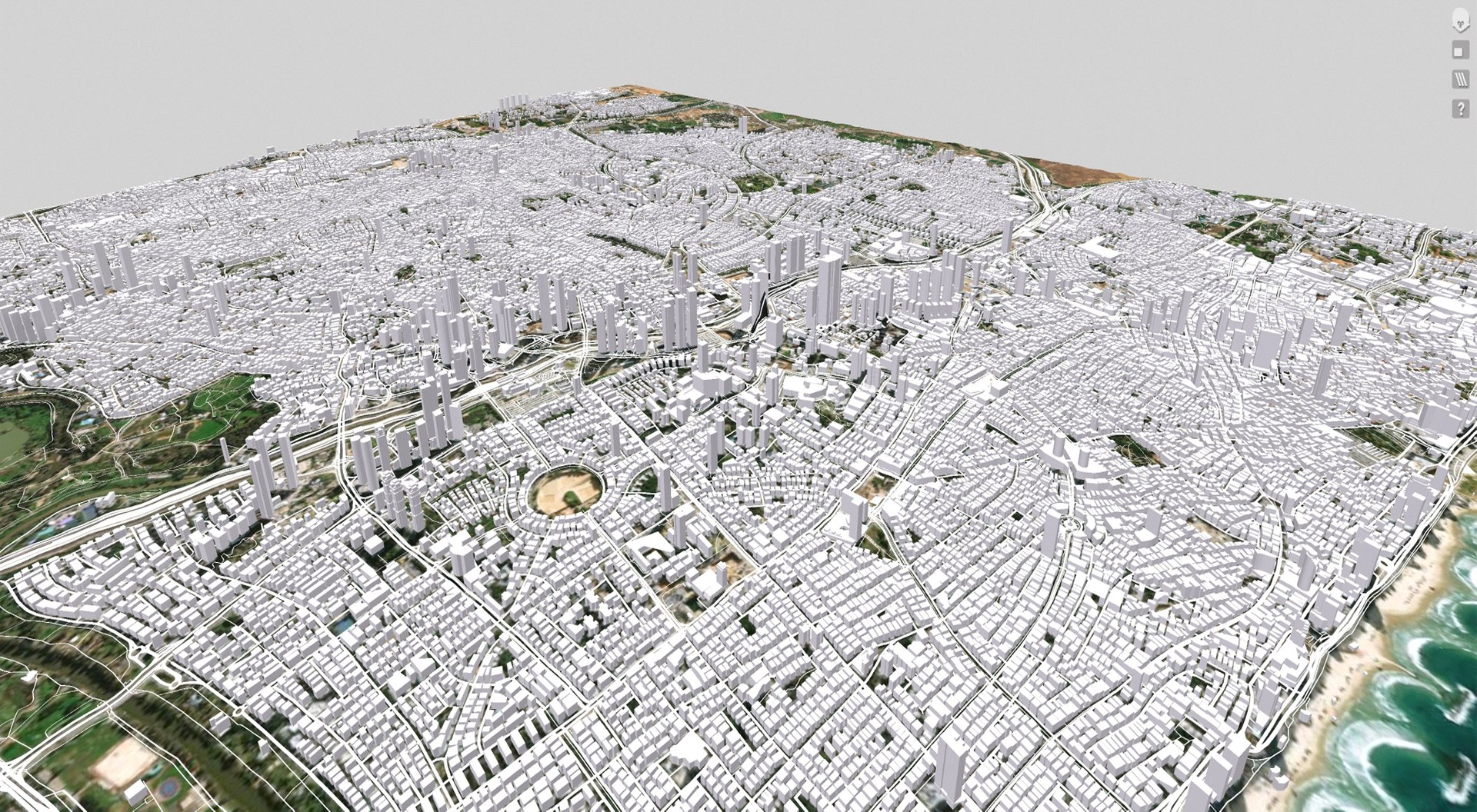 Cityscape Tel Aviv Israel Model - TurboSquid 2052366