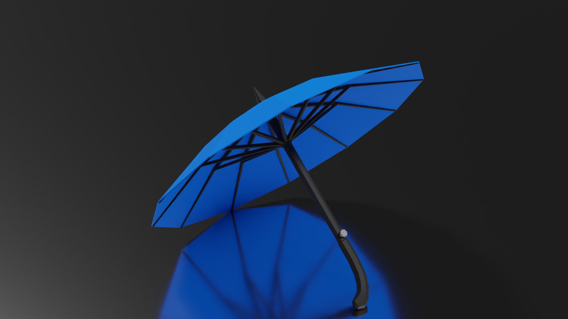 3D Lowpoly Umbrella Model - TurboSquid 1855075