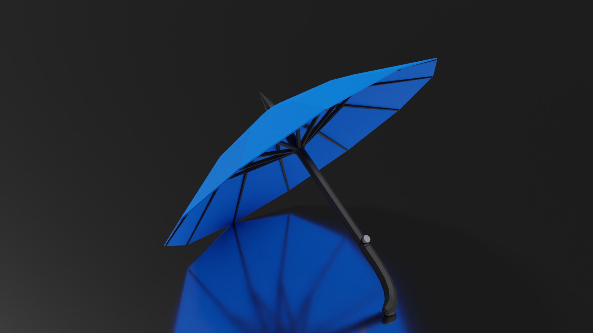 3D Lowpoly Umbrella Model - TurboSquid 1855075
