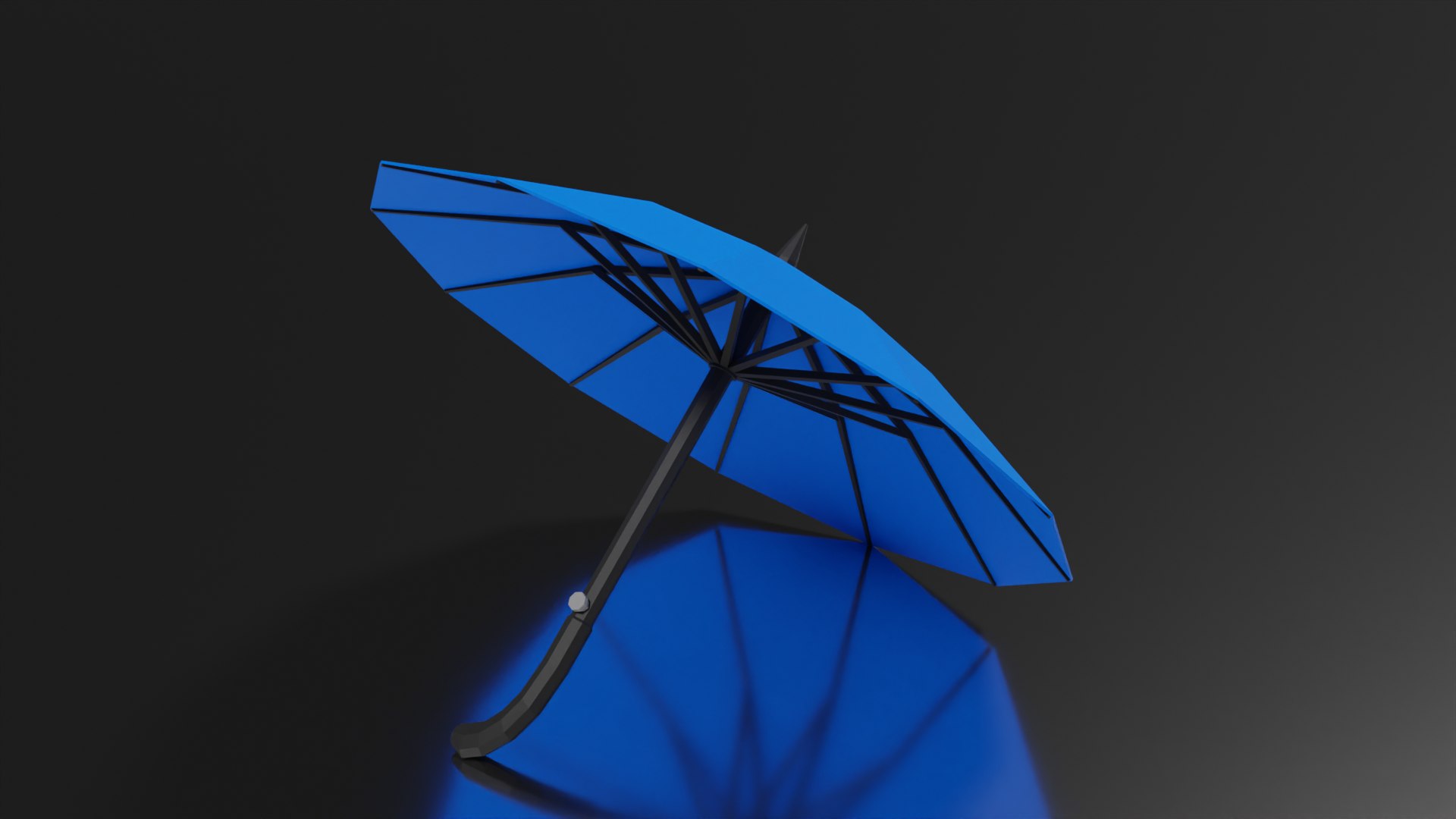3D Lowpoly Umbrella Model - TurboSquid 1855075