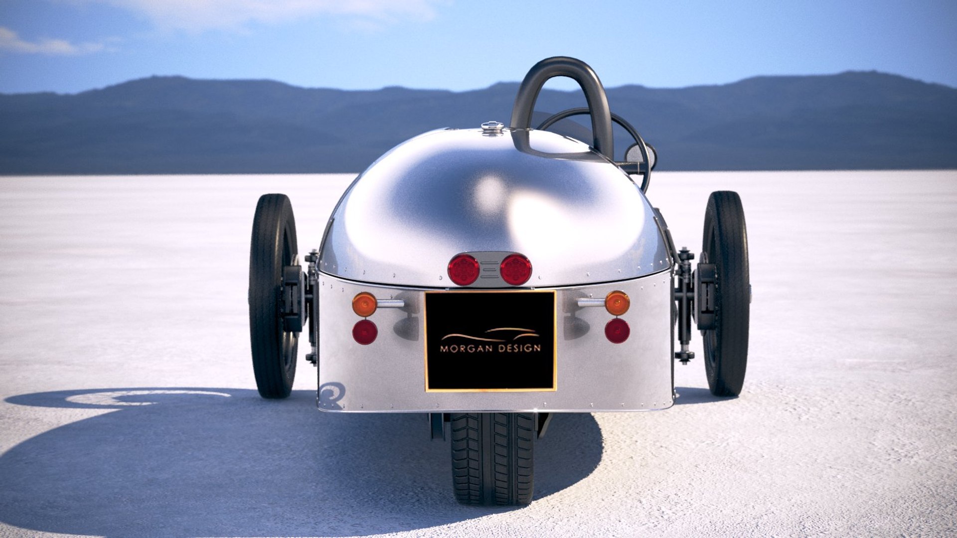 Morgan 3 Wheeler 3D Model - TurboSquid 1293596