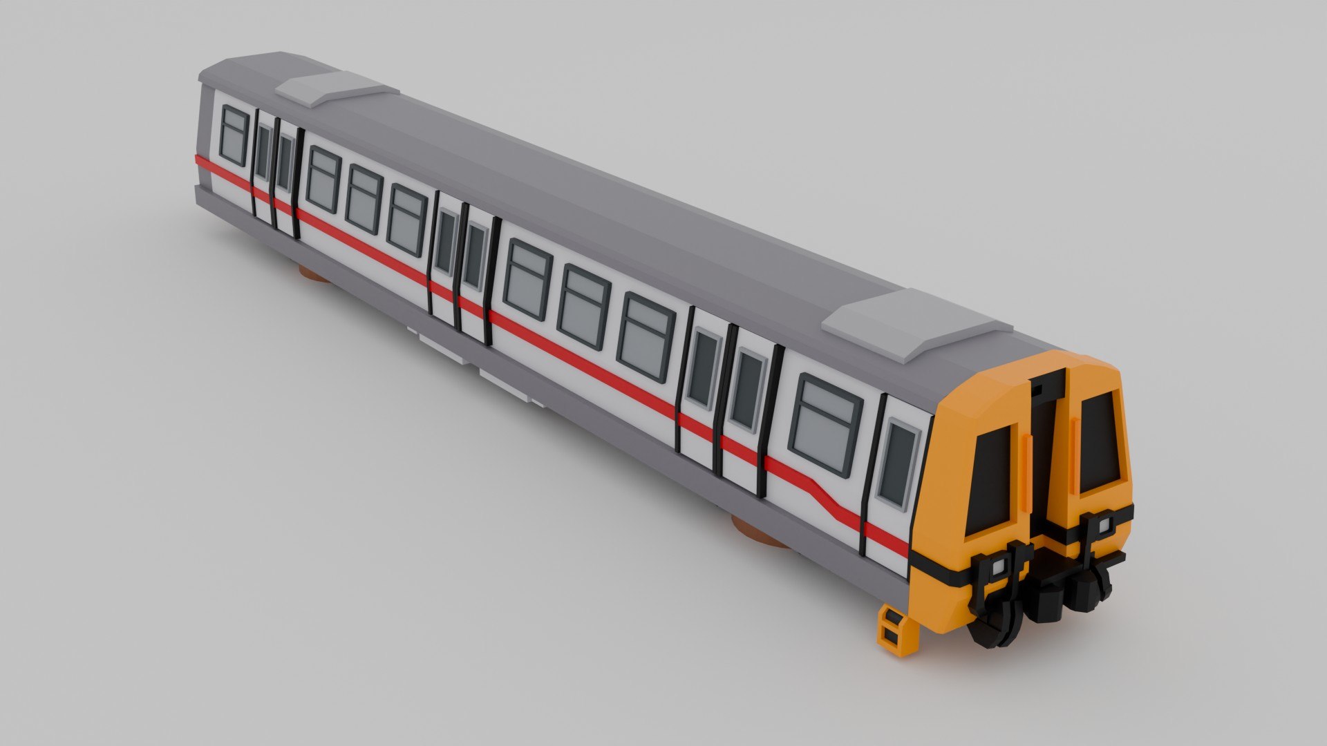 3D Metro Cammell EMUs Train For 3D LCD Printing - TurboSquid 2215572