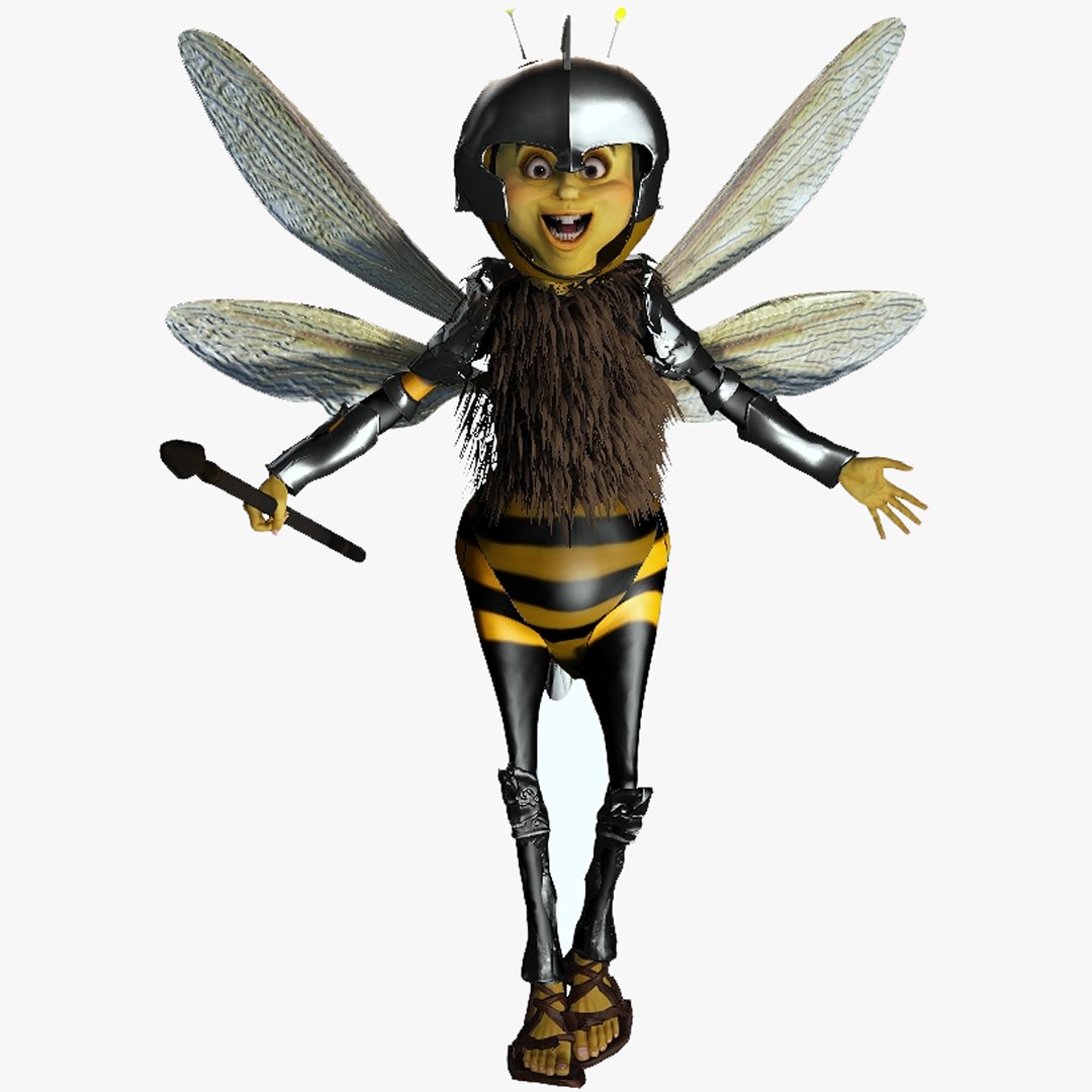 Dancing bee 3D model - TurboSquid 1896198