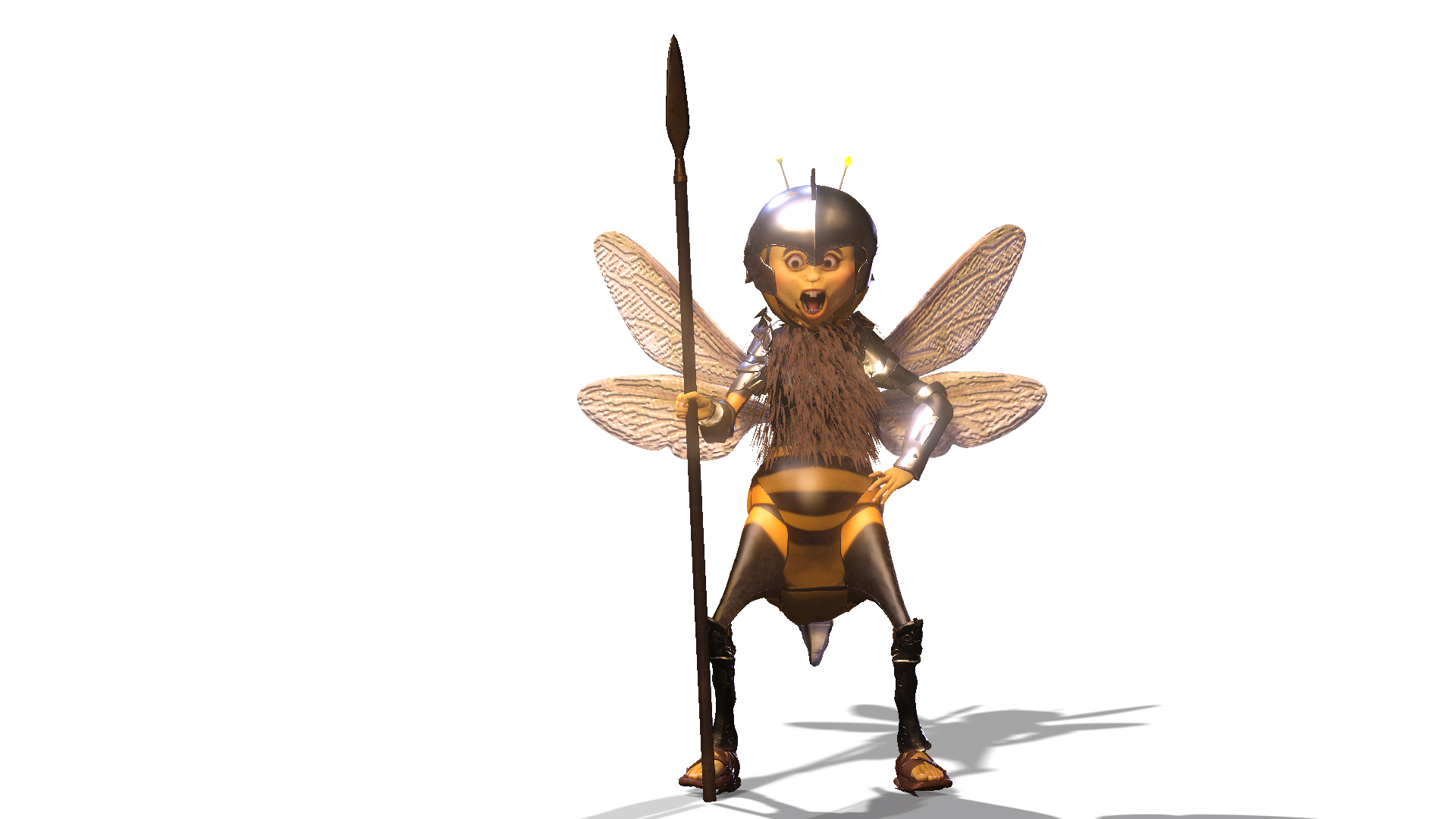 Dancing Bee 3D Model - TurboSquid 1896198