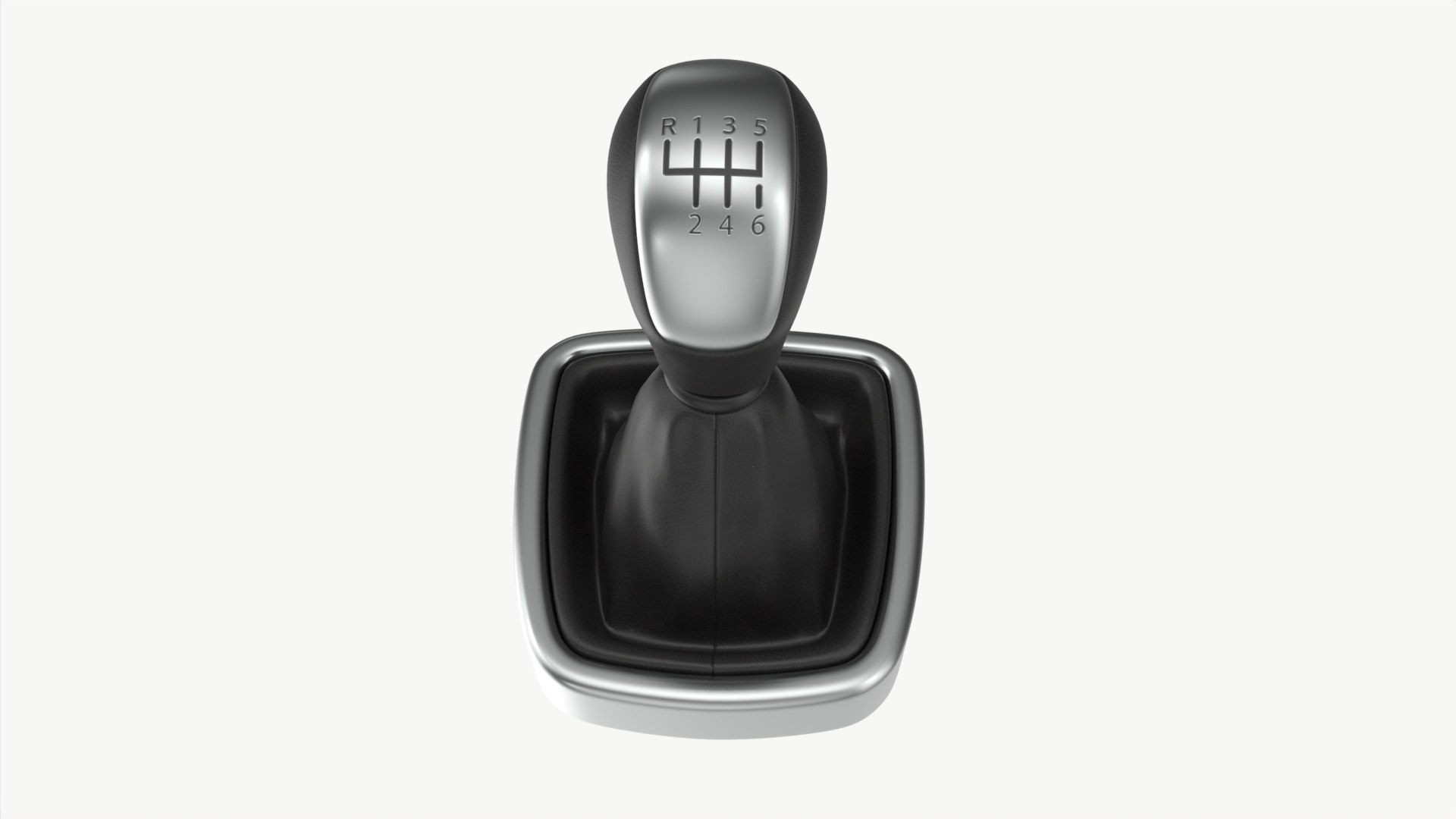 Six speed manual shift 3D model - TurboSquid 1935217