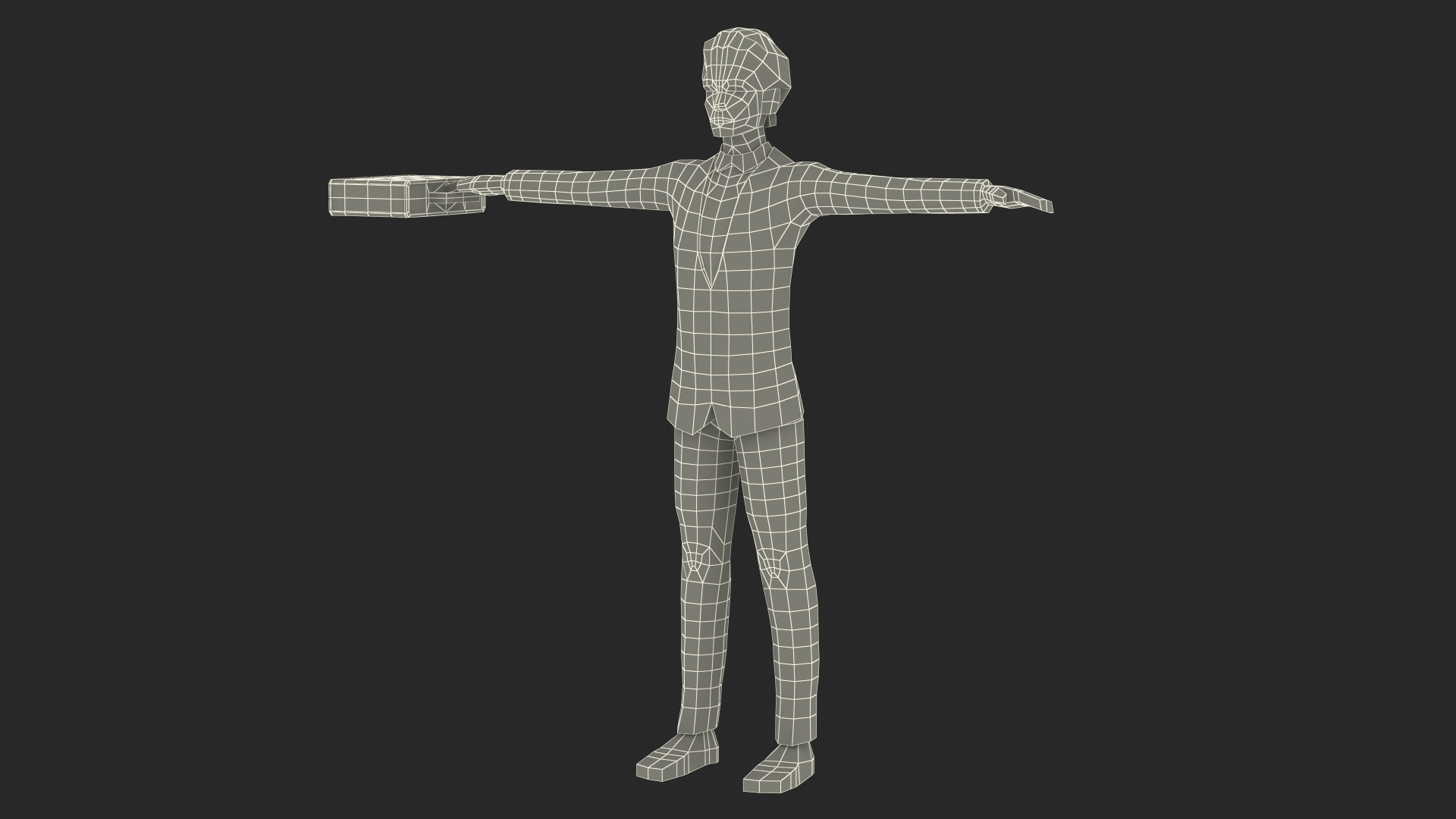 Businessman Low Poly Rigged Model - TurboSquid 2185786