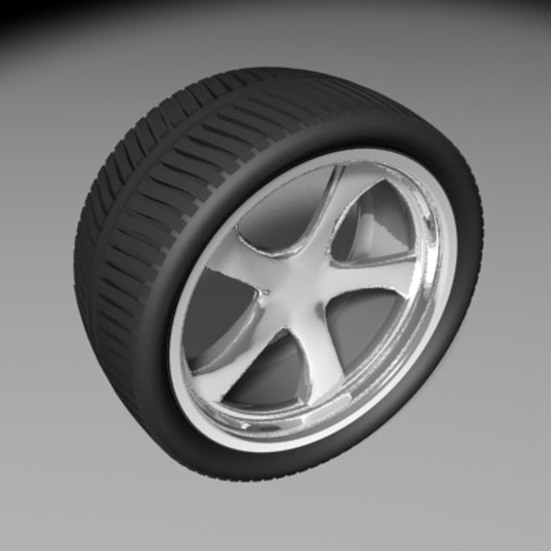 Wheel 3d Max
