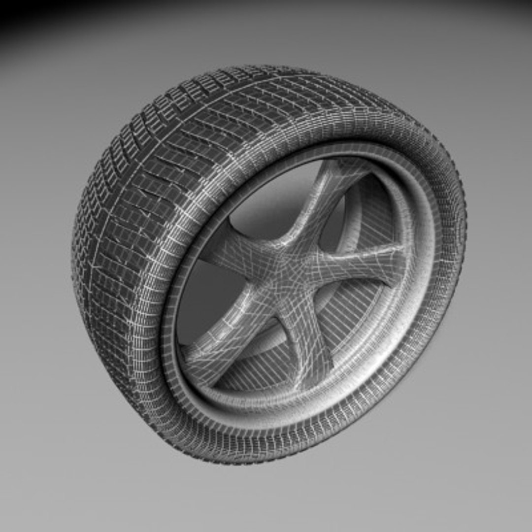 Wheel 3d Max