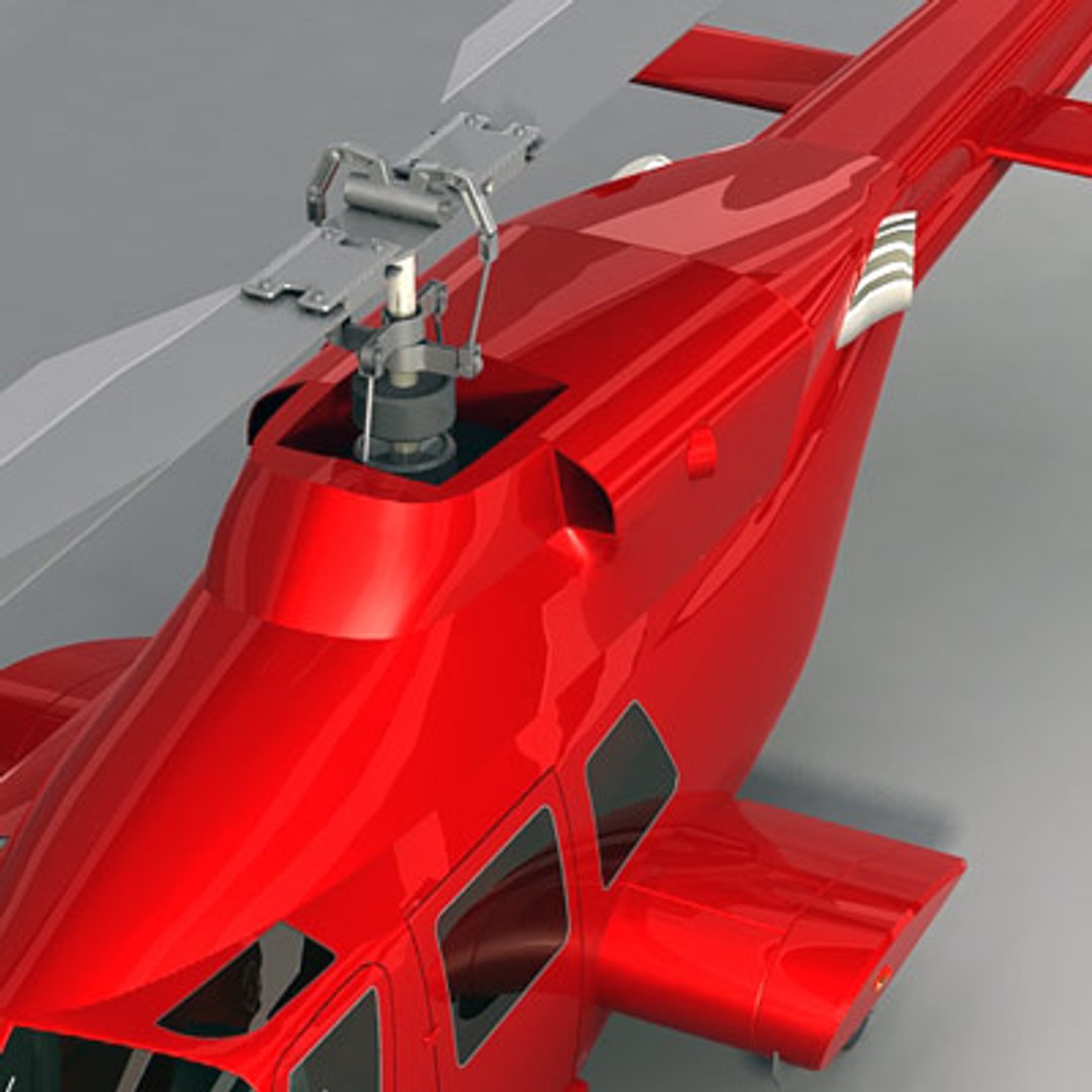 3d model hangar helicopter