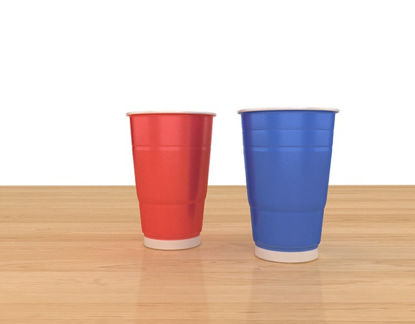 3d model cups