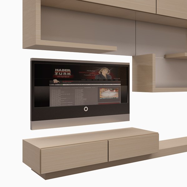 tv unit 3d model