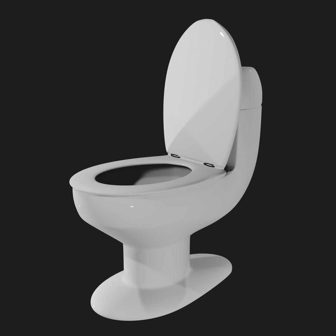 Toilet Model - TurboSquid 1860396