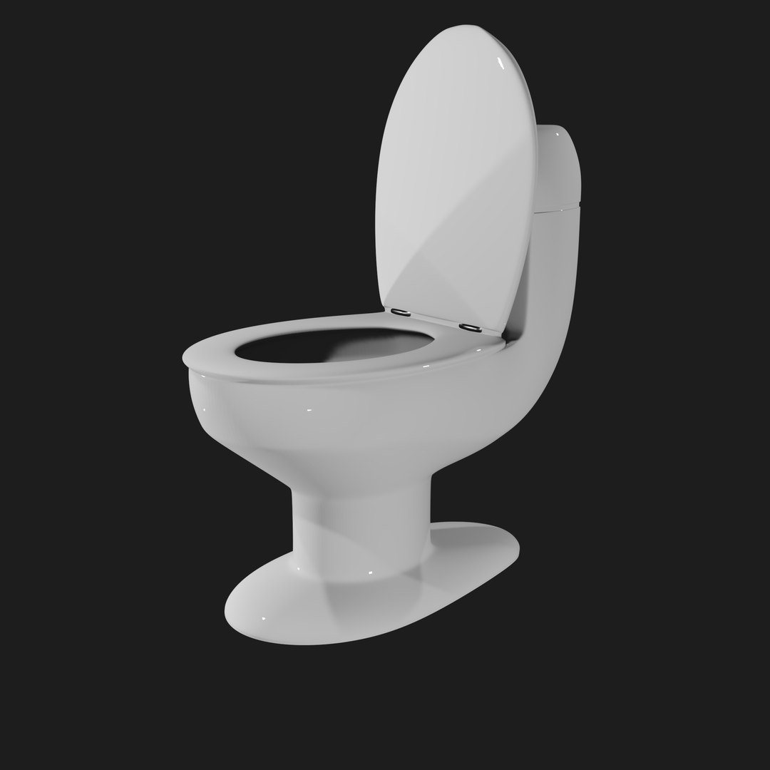 Toilet Model - TurboSquid 1860396
