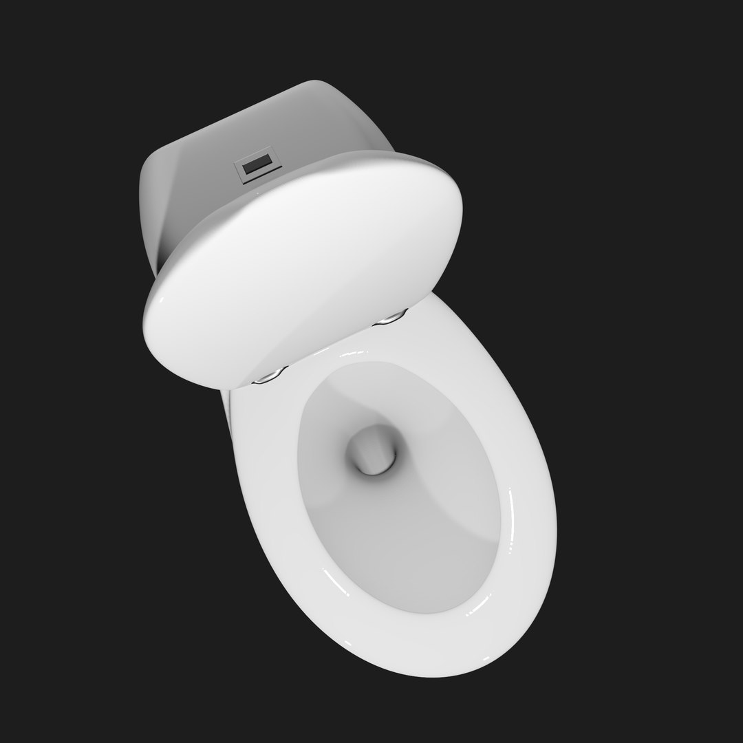 Toilet Model - TurboSquid 1860396