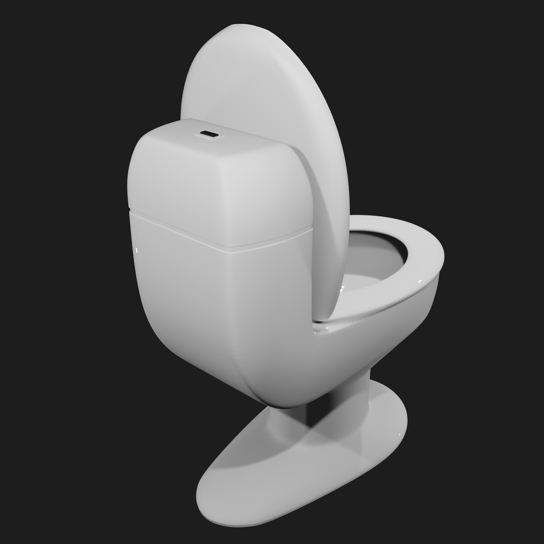 Toilet Model - TurboSquid 1860396