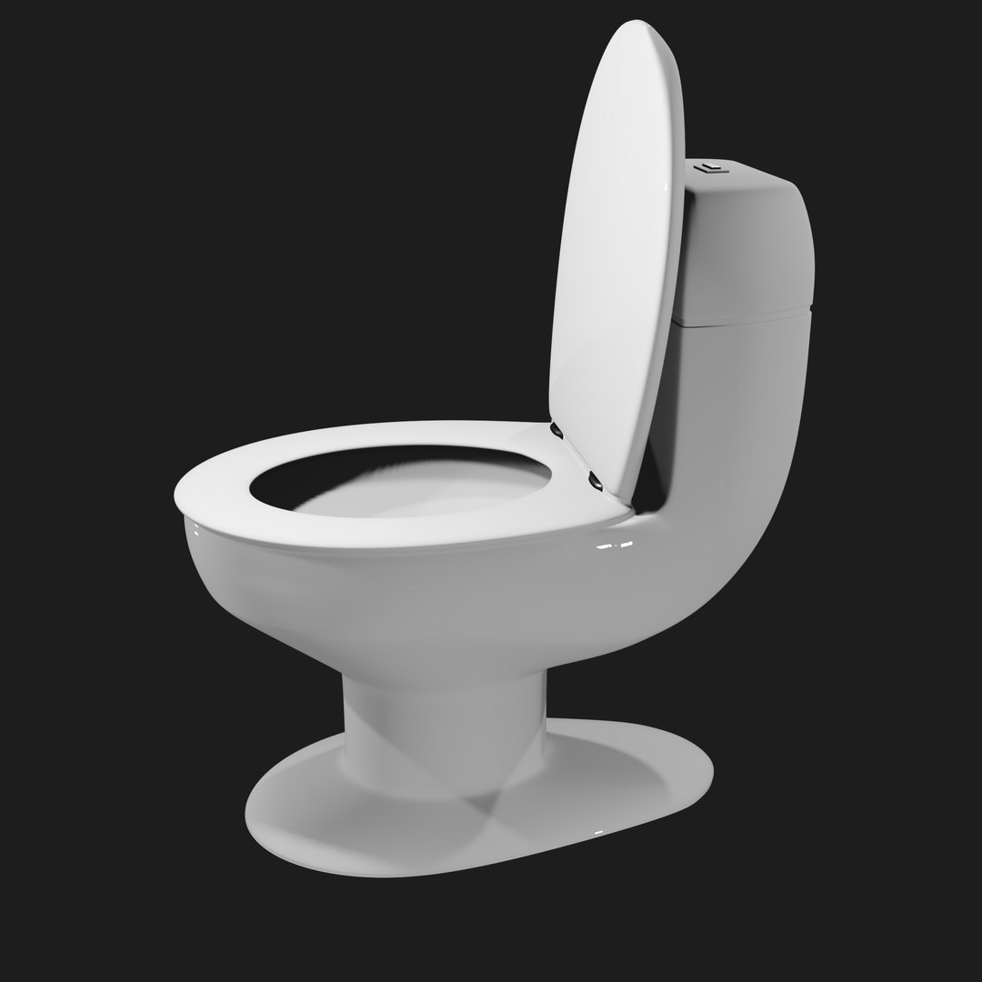 Toilet Model - TurboSquid 1860396