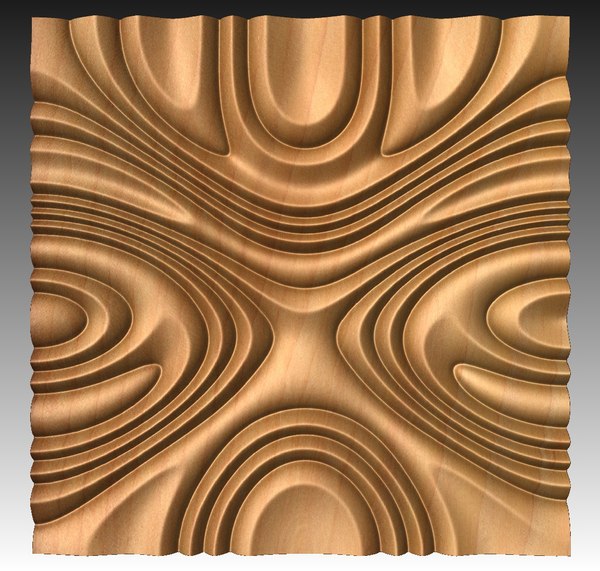 cnc relief 3d model