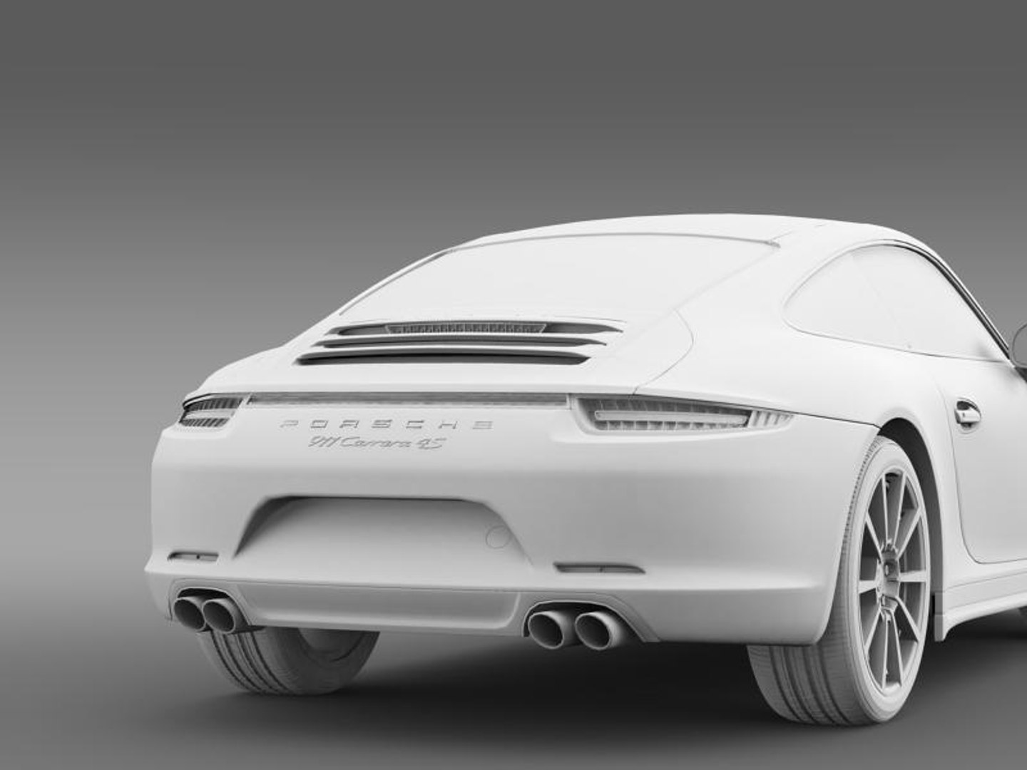 3ds Porsche 911 Carerra 4s
