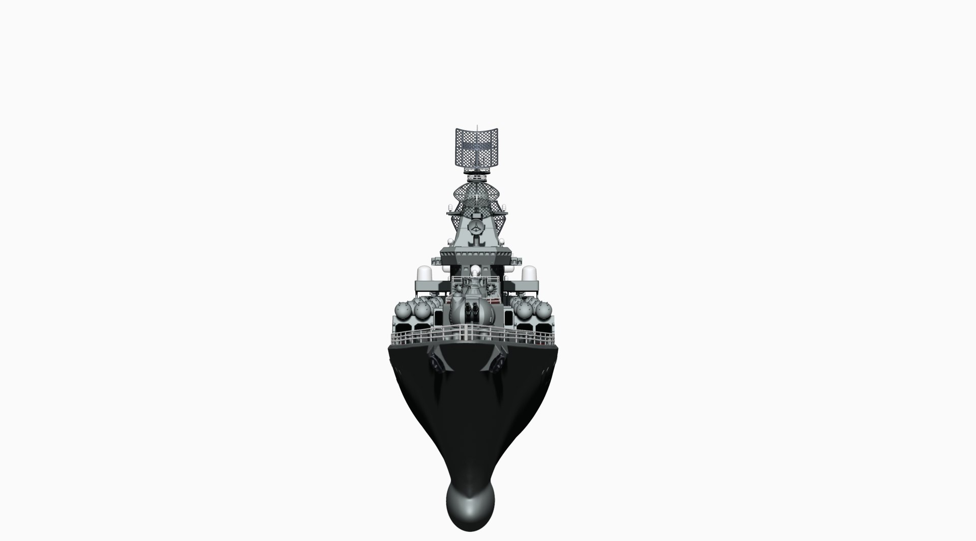 3D Warship Moskva For 3d Print - TurboSquid 2322602