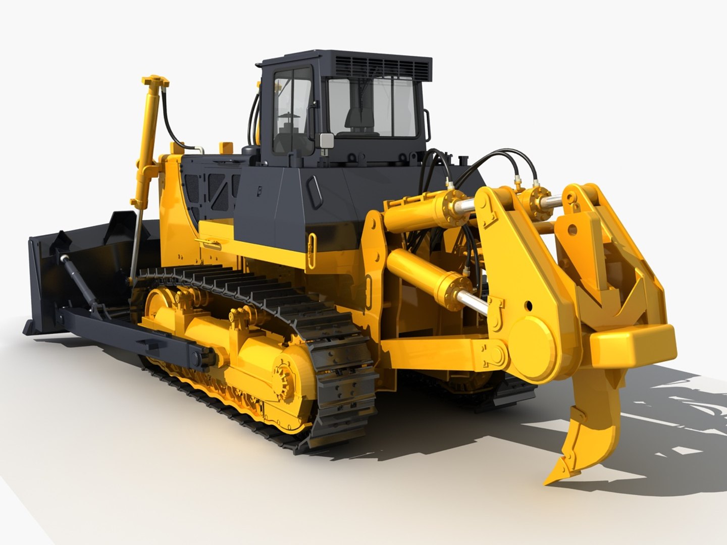 3D Dozer Bulldozer - TurboSquid 1236166