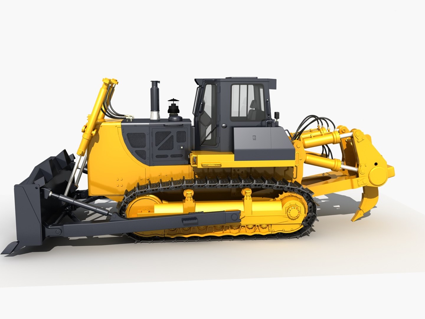 3D Dozer Bulldozer - TurboSquid 1236166