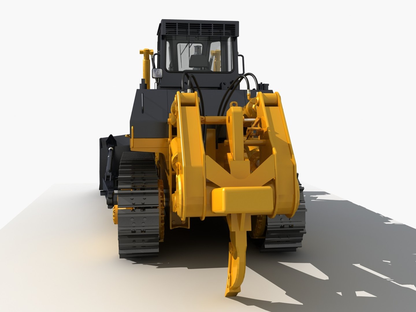 3D Dozer Bulldozer - TurboSquid 1236166
