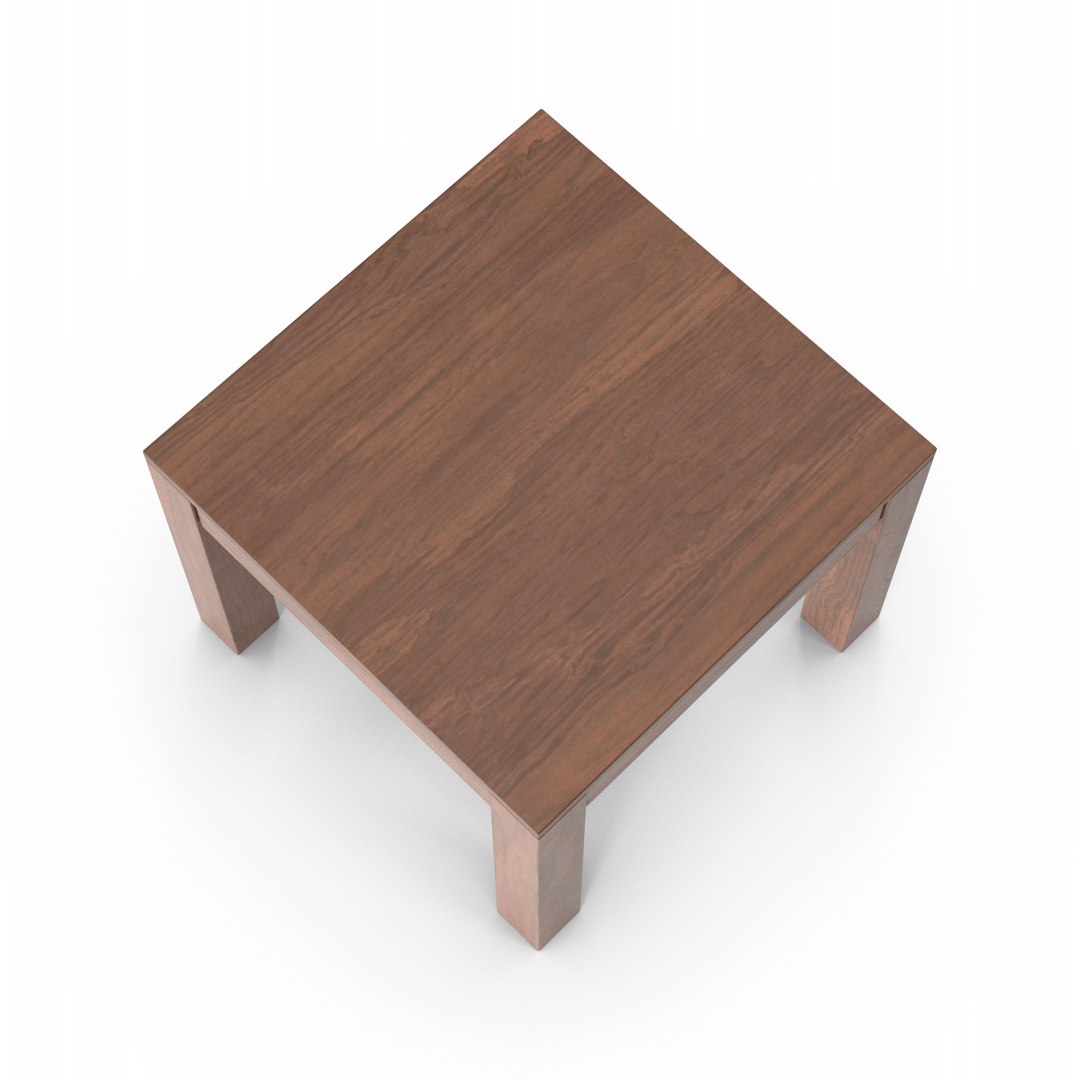 3D Model Square Table - TurboSquid 1842634