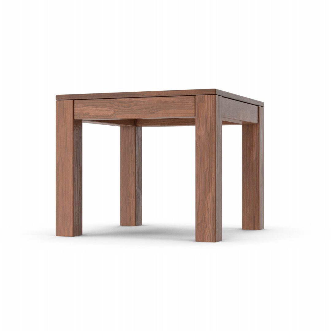 3D Model Square Table - TurboSquid 1842634