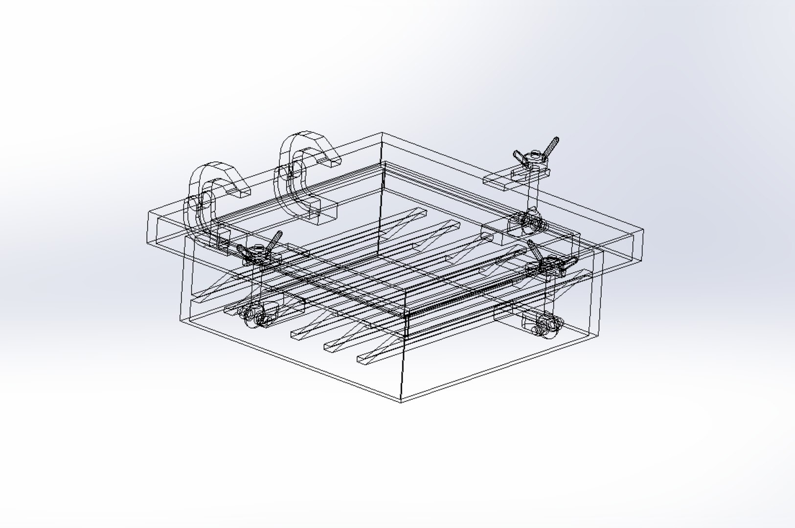 Closable Louver 250x250 Mm 3D - TurboSquid 2183276