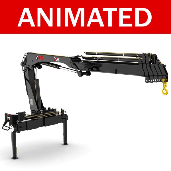 3d crane hiab 099