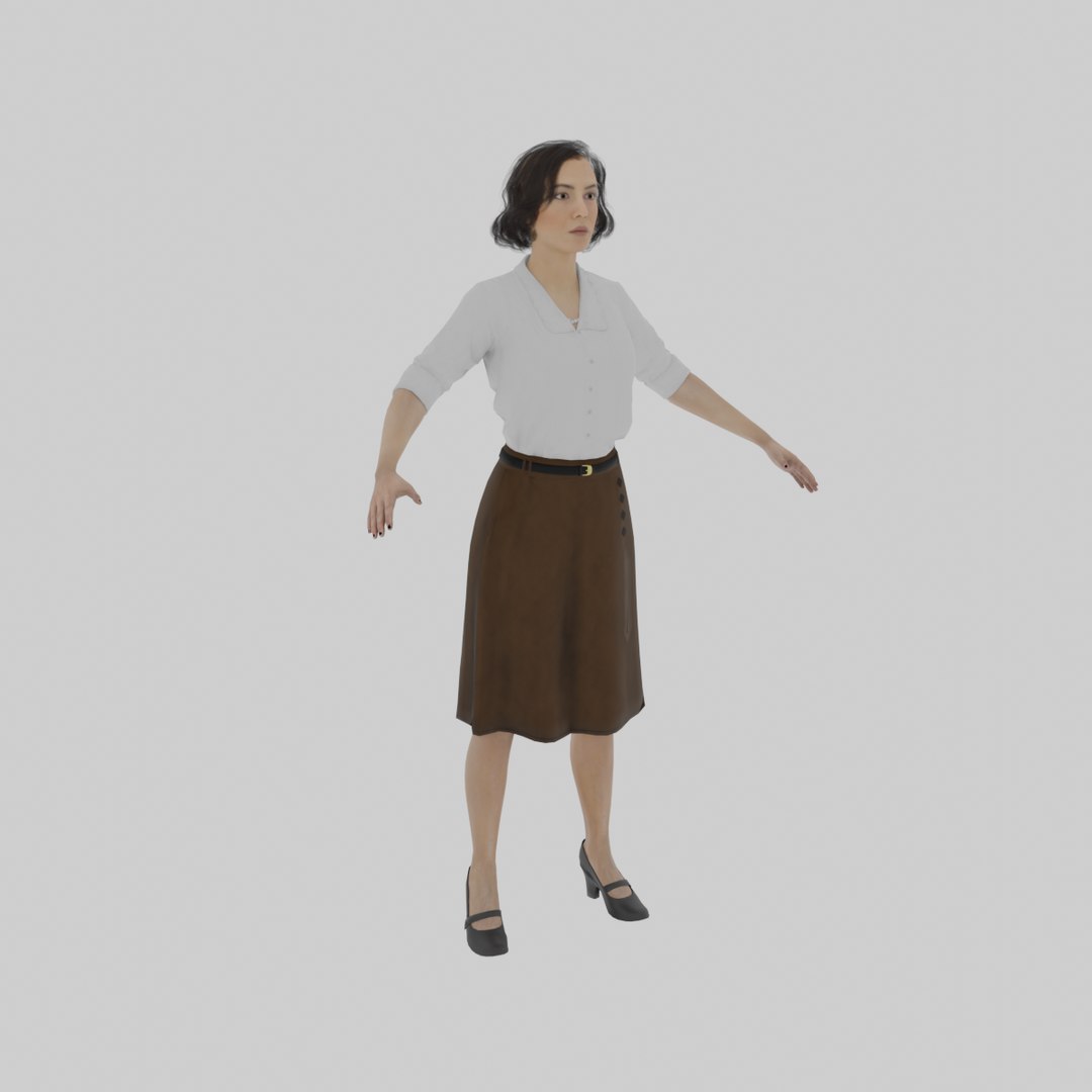 modelo 3d Sarah Angelo - TurboSquid 2020307