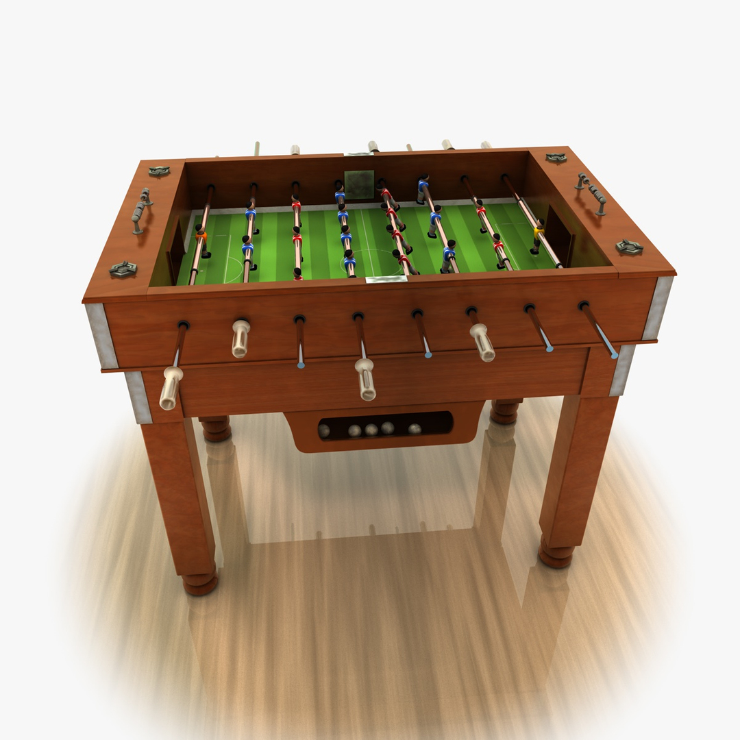 3d model football table