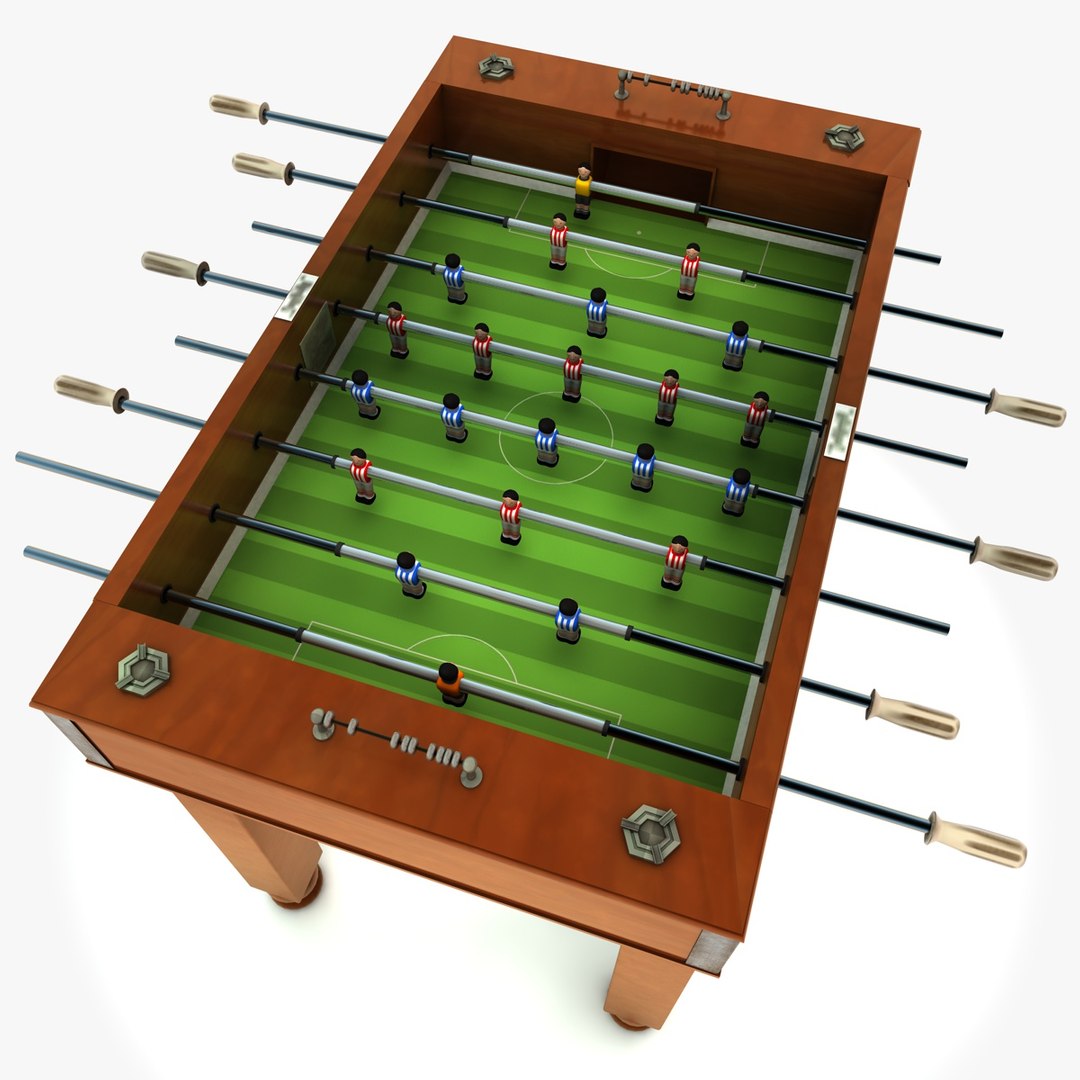 3d model football table