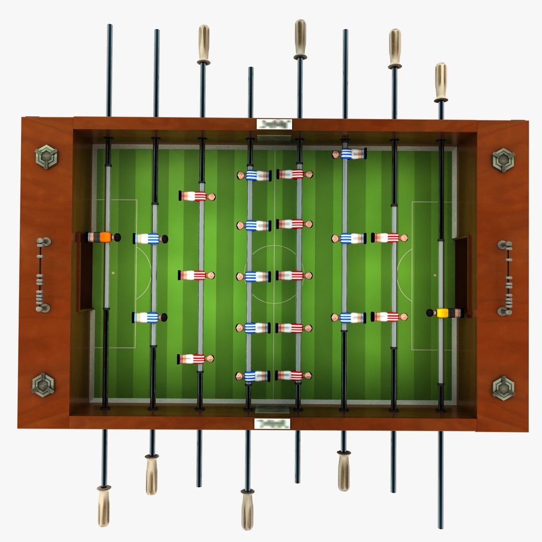 3d model football table