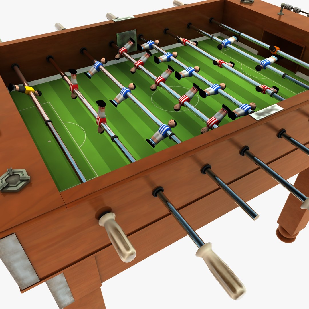3d model football table