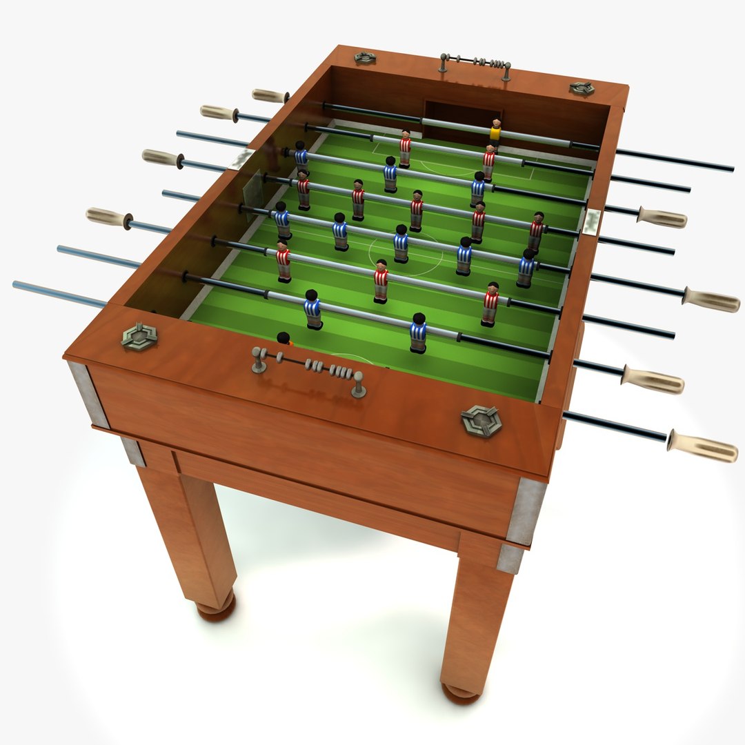 3d model football table